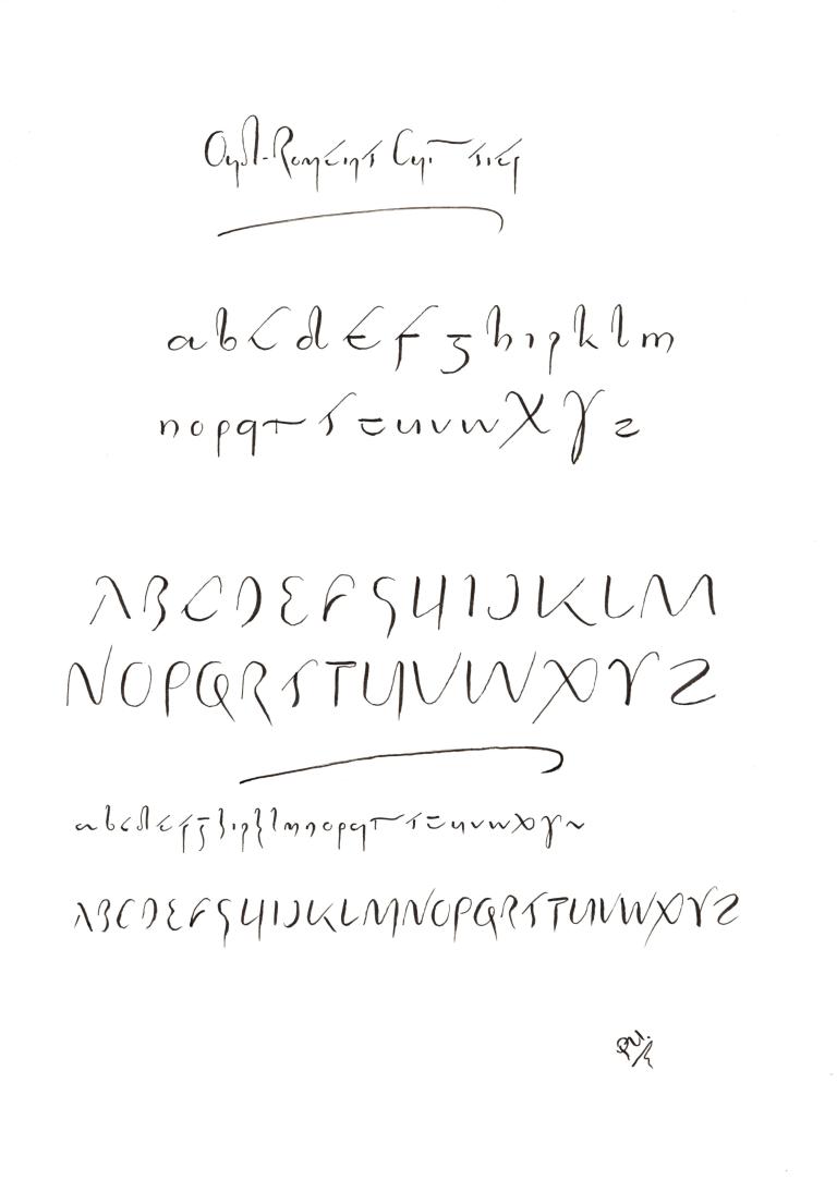 Alphabets – – Paul Urbain
