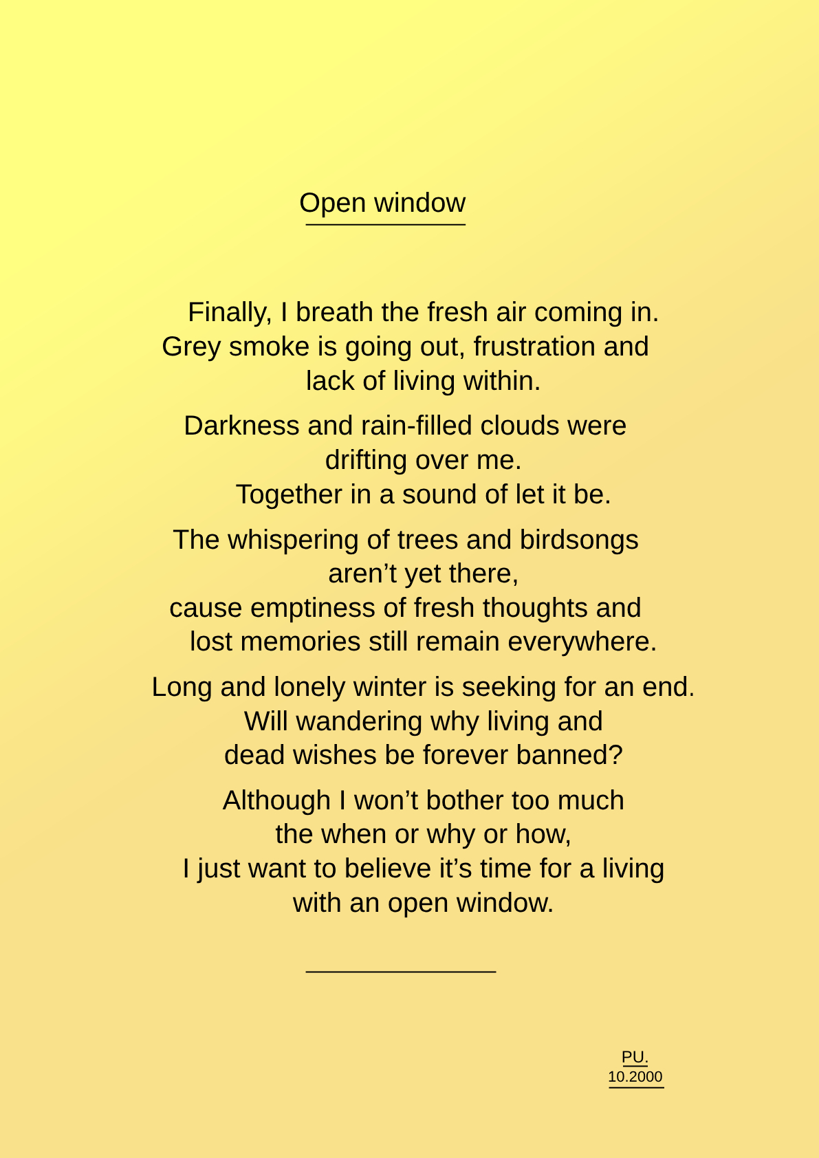~ English ~ – Paul Urbain